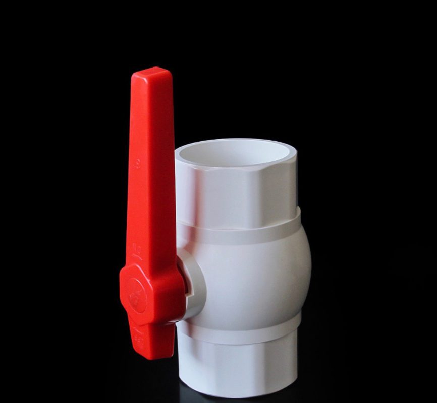 Van Bi Nhựa uPVC Màu Trắng